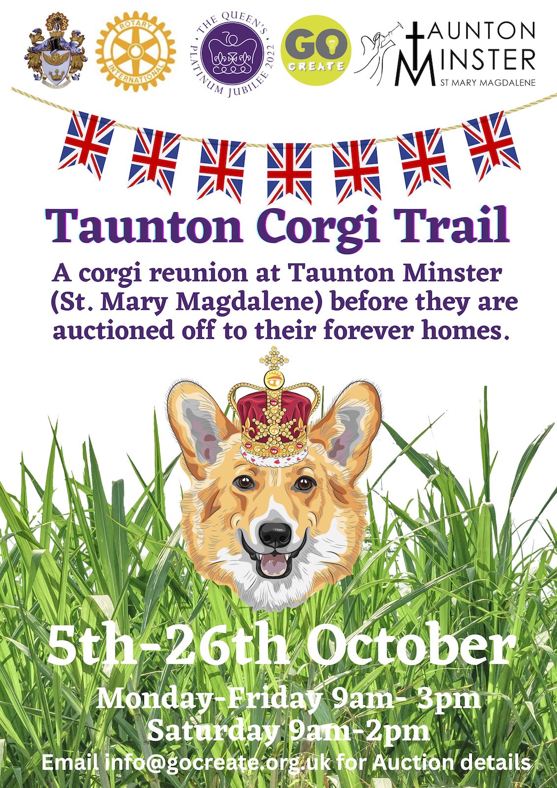 Taunton CORGI Trail | Taunton Minster, St Mary Magdalene