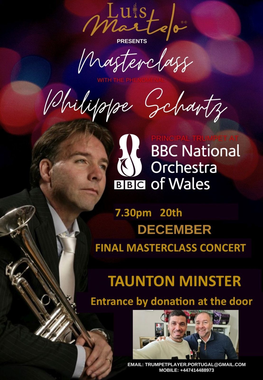 Luis Martelo Masterclass Concert | Taunton Minster, St Mary Magdalene