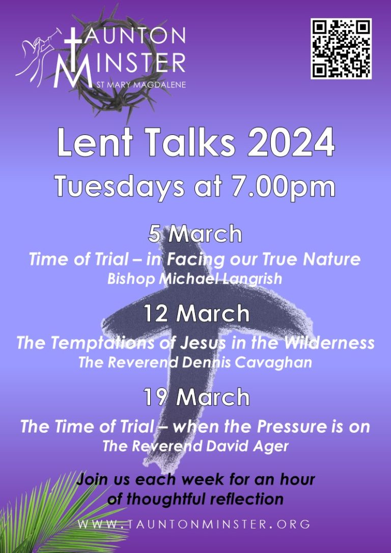 Lent Talks 2024 | Taunton Minster, St Mary Magdalene